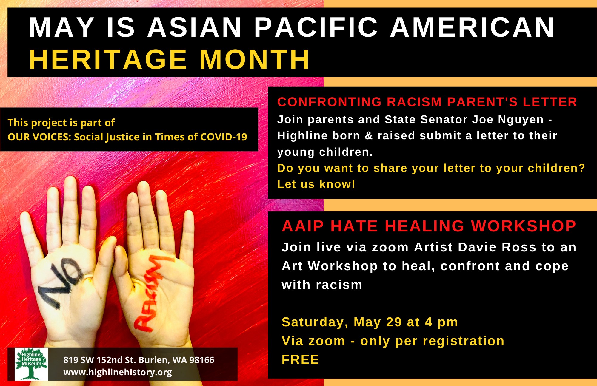 May – Asian American & Pacific Islander Heritage Month - Highline ...