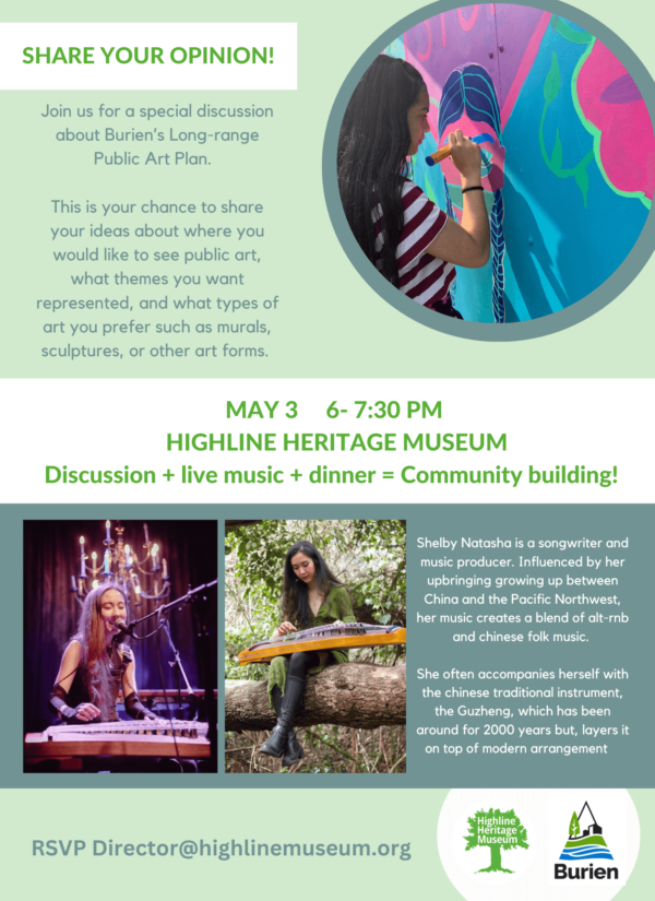 Public Art Discussion - Highline Heritage Museum