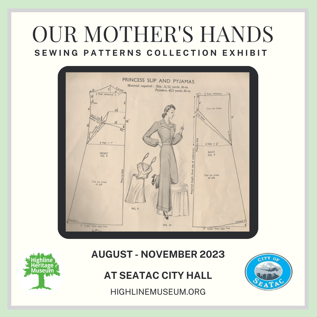 Our Mother’s Hands: Sewing Patterns Collection Exhibit - Highline ...
